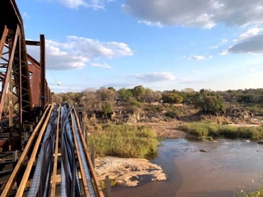Developing Kruger Shalati: The Train on the Bridge